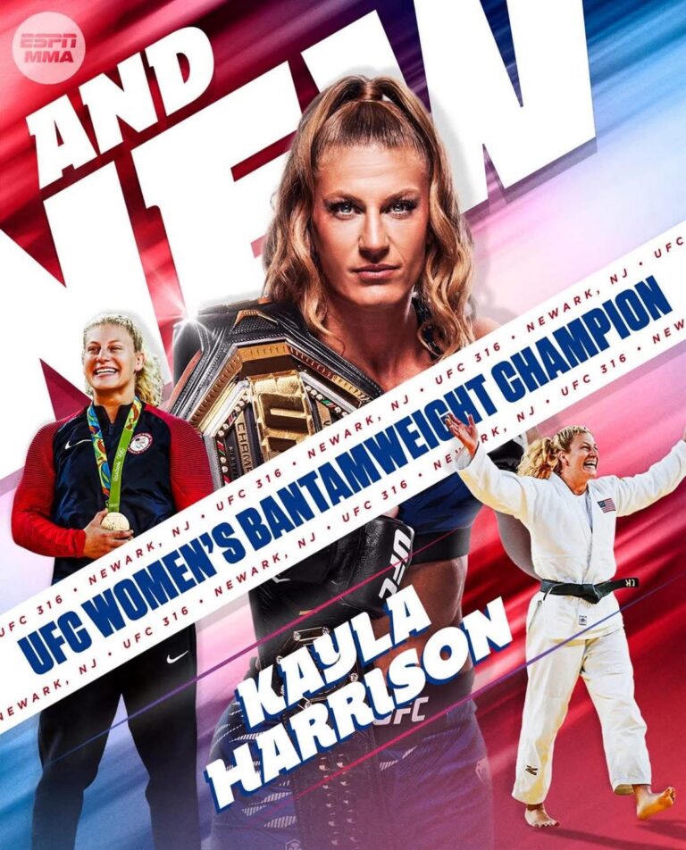 Kayla Harrison devient champion de l'UFC - Taekwondo Club